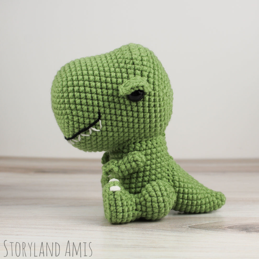 Crochet PATTERN Troy the T-Rex Amigurumi – Storyland Amis