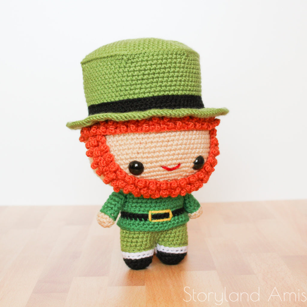 PATTERN Cuddle-Sized Sean the Leprechaun Amigurumi – Storyland Amis