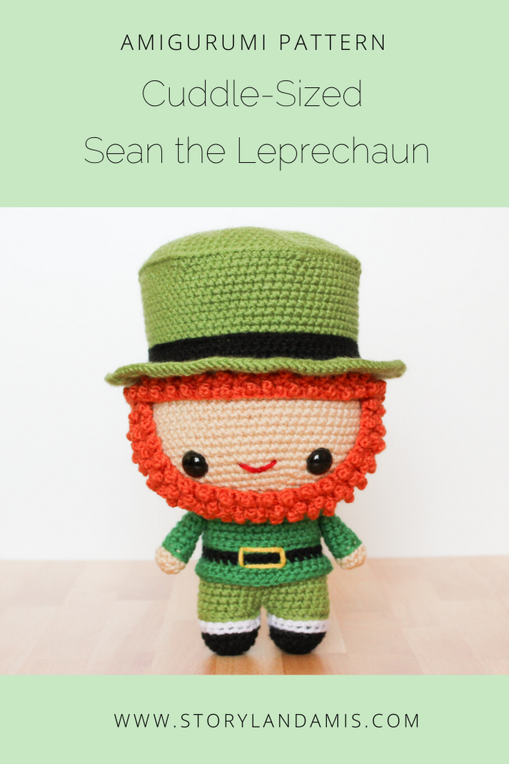PATTERN Cuddle-Sized Sean the Leprechaun Amigurumi – Storyland Amis